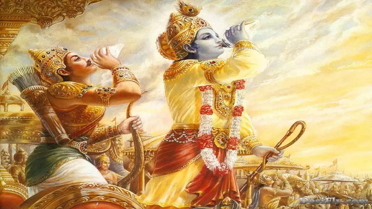 The Bhagavad Gita – The Story of Arjuna and Krishna – Be Free Here